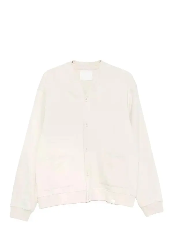 WOC Seattle Button-up Patch-pocket Cardigan - Neutrals