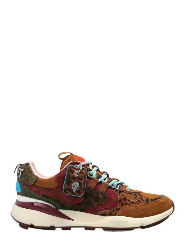 Kurt Geiger Logo-appliqué Sneakers - Brown