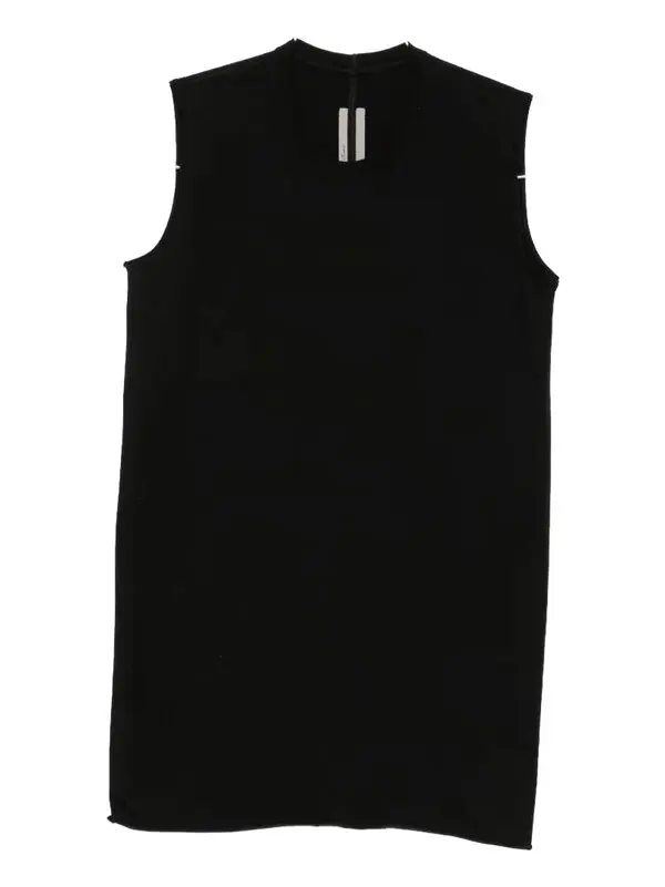 Rick Owens Crew-neck Tank Top - Black