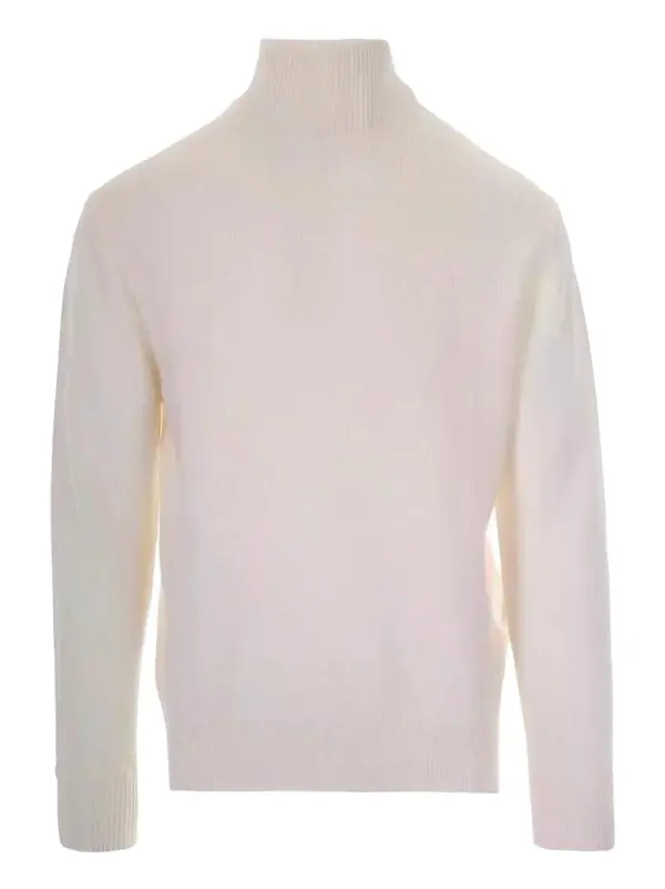 PAOLO PECORA High-neck Sweater - Neutrals