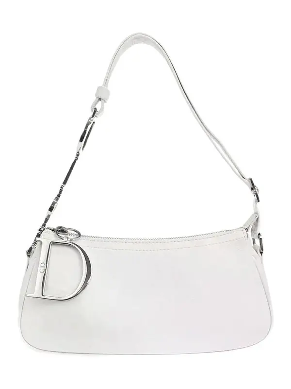 Dior 2004 D-ring Shoulder Bag - White