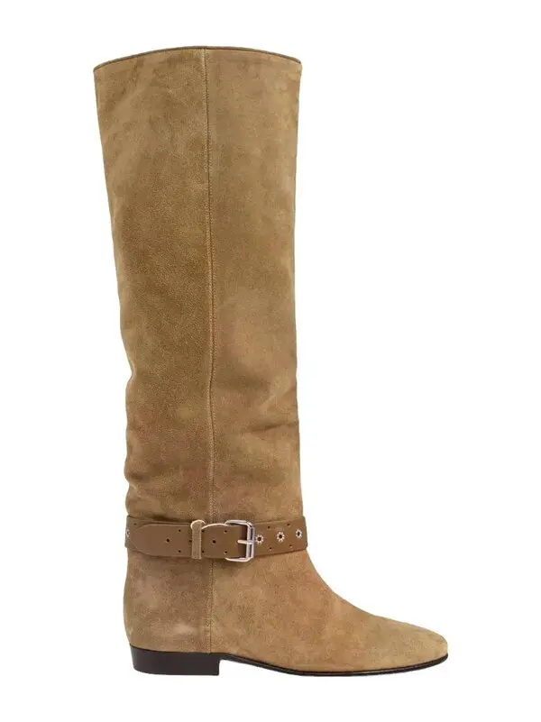 Isabel Marant Étoile Buckle-strap Boots - Neutrals