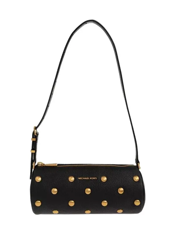 Michael Kors Small Izzy Studded Shoulder Bag - Black