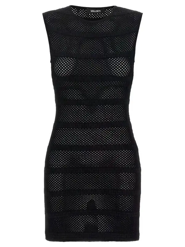 ANTONINO VALENTI Amaranta Mini Dress - Black