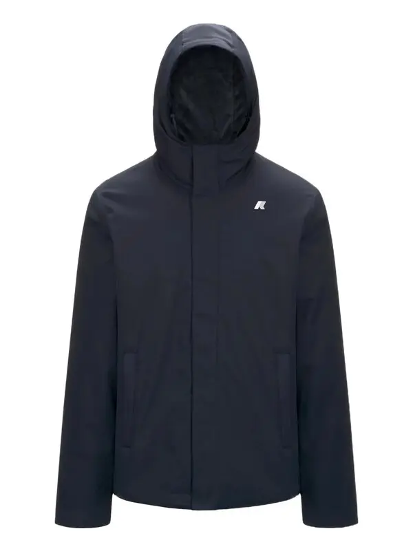 K-WAY Hooded Casual Jacket - Black