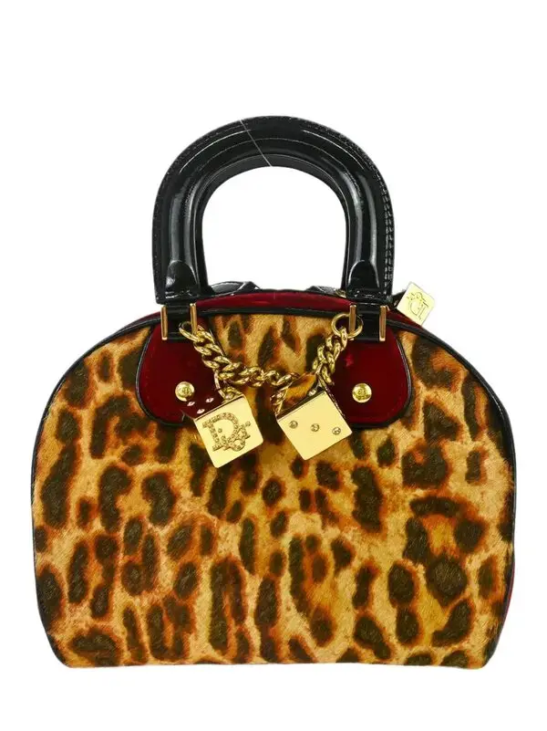 Dior 2004 Gambler Dice Mini Bag - Brown