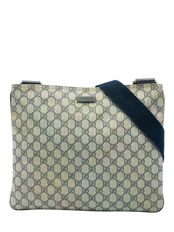 Gucci Gg Supreme Crossbody Bag - Neutrals