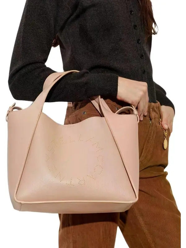 Stella McCartney Logo Tote Bag - Neutrals