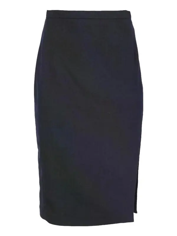 Altuzarra Side-slit Pencil Skirt - Blue
