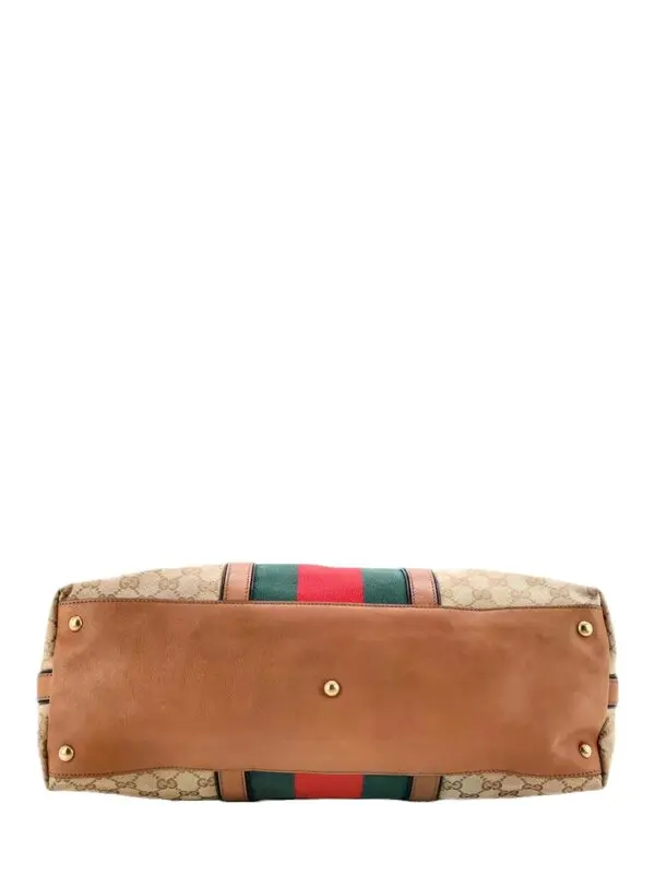 Gucci Rania Convertible Top Handle Bag - Brown