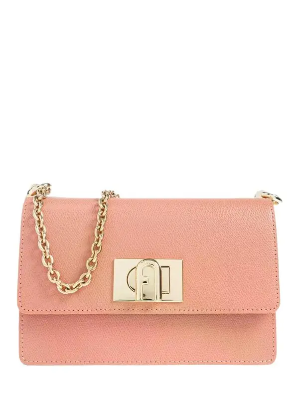 Furla Mini 1927 Leather Cross Body Bag - Pink