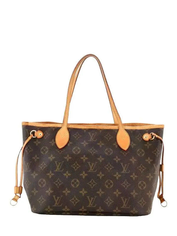 LOUIS VUITTON Monogram Canvas Tote Bag - Brown