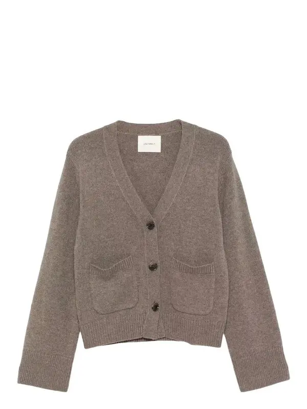 LISA YANG Danni V-neck Cardigan - Brown