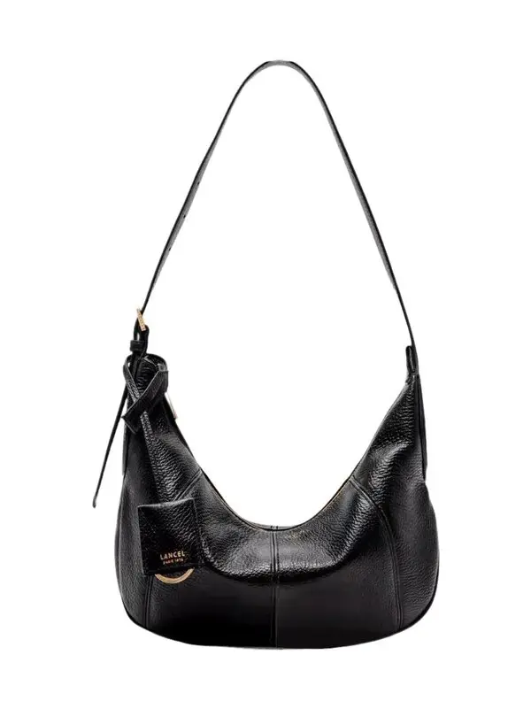 LANCEL Victoire De Leather Shoulder Bag - Black