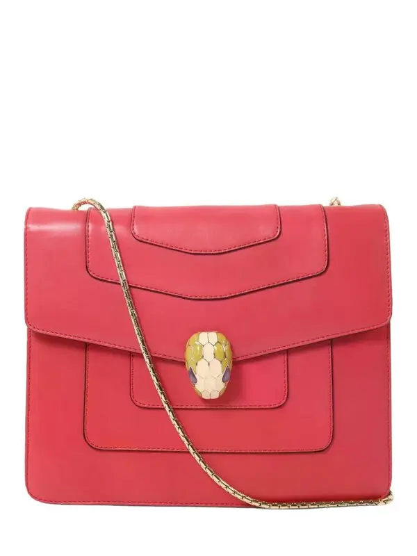 BVLGARI Serpenti Chain Shoulder Bag - Pink