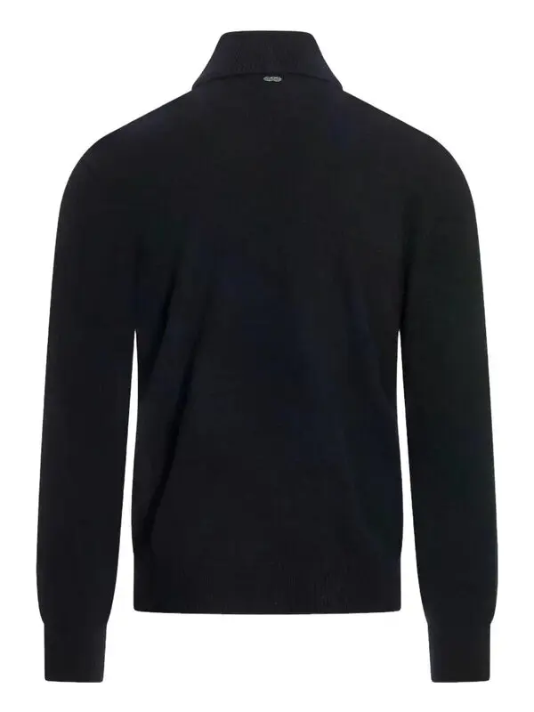 Agnona Long-sleeve Turtleneck Sweater - Blue