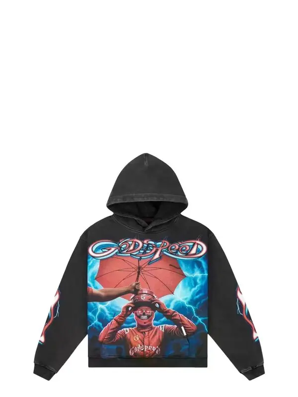 GODSPEED Graphic-print Hoodie - Black