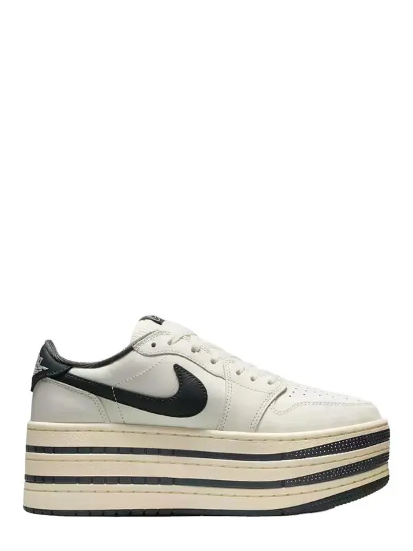 JORDAN 1 Low Triple Stack Platform Sneakers - Neutrals