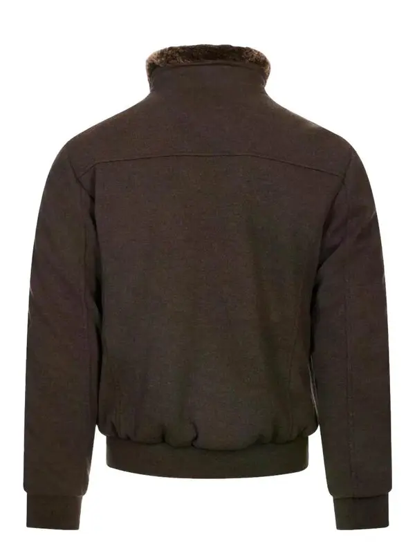 MOORER Bellati Mrw Zip-up Jacket - Brown