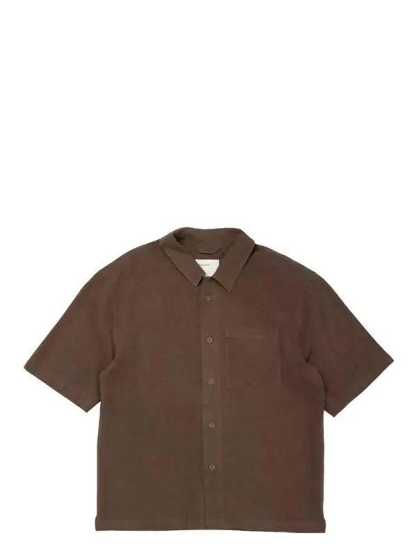 SATTA Paseo Short-sleeve Shirt - Brown