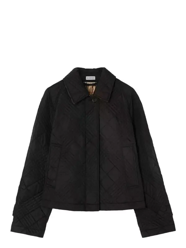 Burberry Quilted Nylon Tiffield Jacket - Black