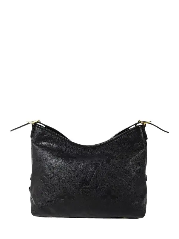 LOUIS VUITTON Carryall Pm Monogram Empreinte Shoulder Bag - Black