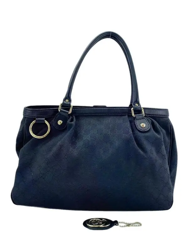 Gucci Sukey Gg Tote Bag - Black