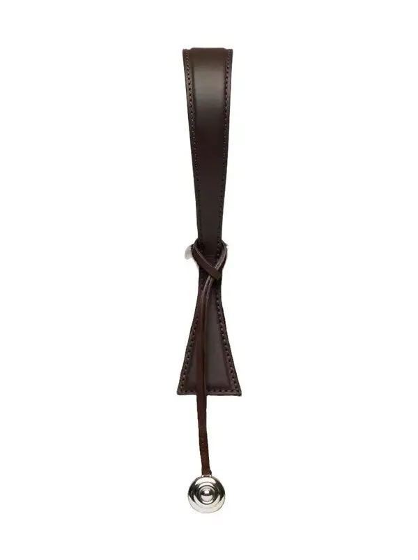 LIFFNER Striped Bucket Bag - Brown