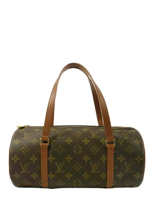 LOUIS VUITTON Monogram Papillon Shoulder Bag - Brown
