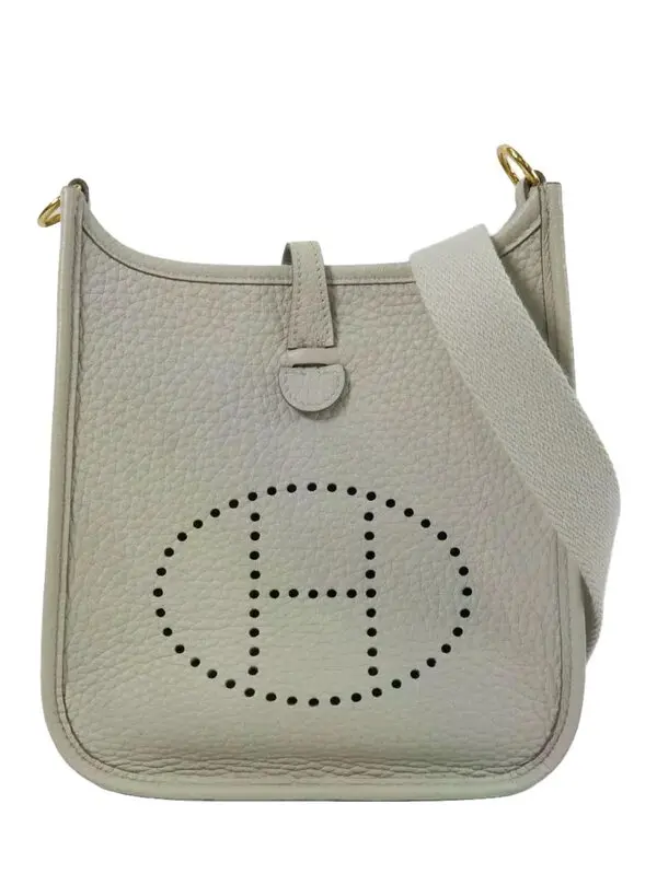 Hermès Evelyne Calfskin Shoulder Bag - Neutrals