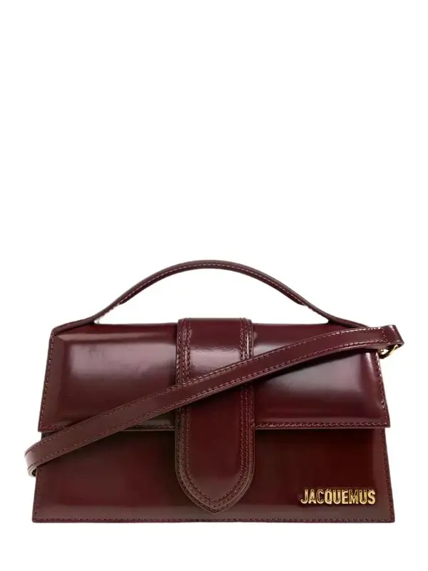 Jacquemus Large Le Bambino Leather Tote Bag - Red