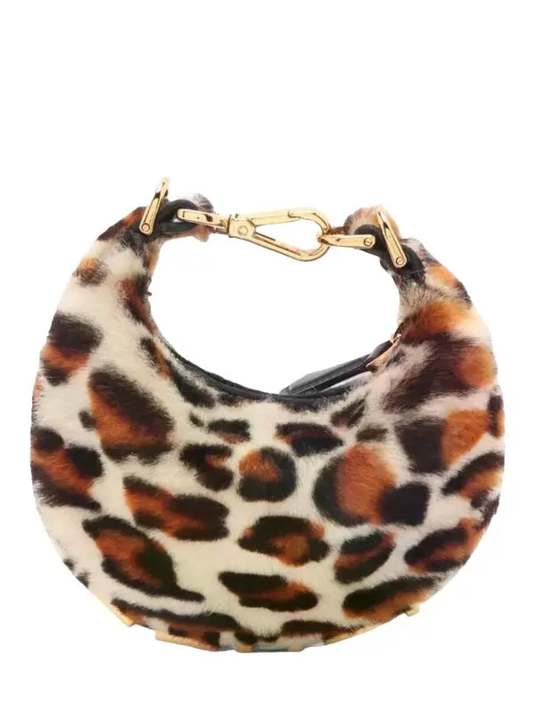 Fendi Calf Hair Hobo Bag - Brown