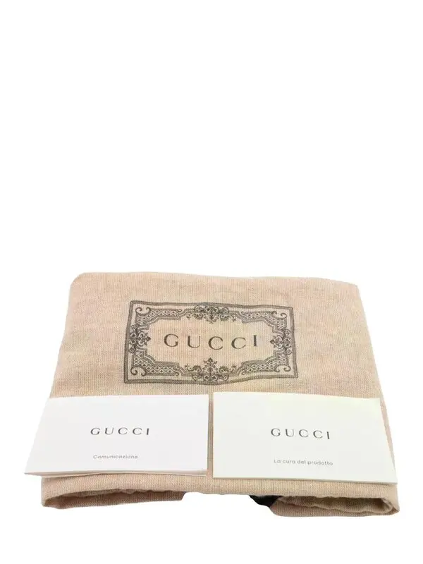 Gucci Matelassé Leather Marmont Mini Crossbody Bag - Black
