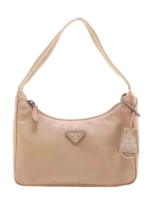 Prada Mini Tessuto Re Edition 2000 Shoulder Bag - Neutrals