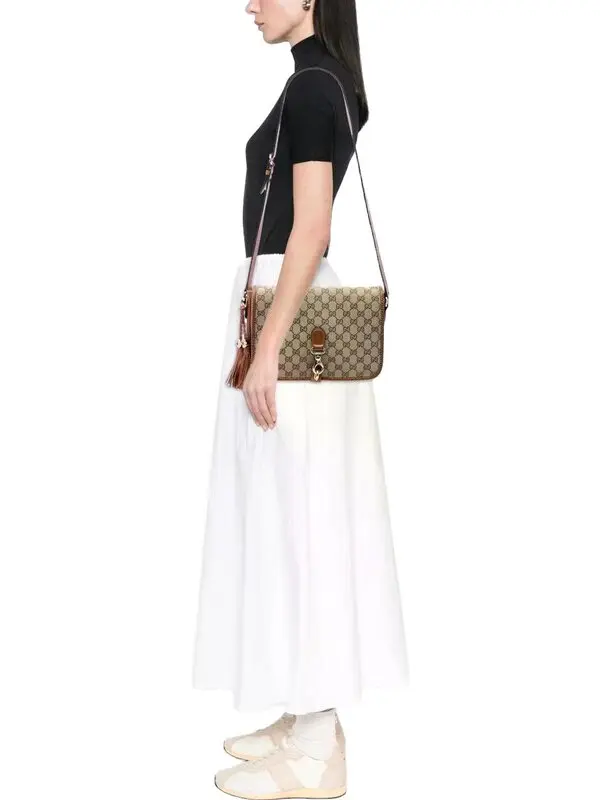 Gucci Gg Canvas Marrakech Crossbody Bag - Neutrals