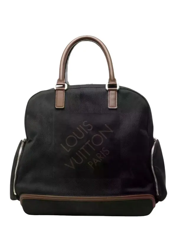 LOUIS VUITTON Damier Geant Aventurier Polaire Travel Bag - Black