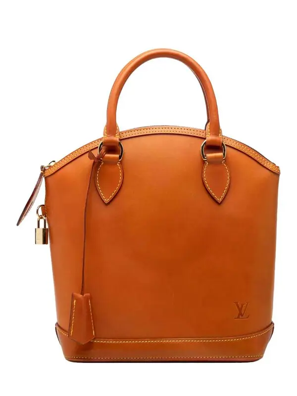 LOUIS VUITTON Nomade Lockit Vertical Handbag - Brown