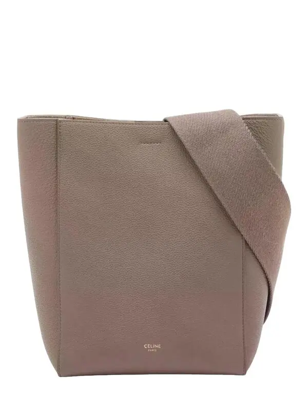 Celine Small Seau Sangle Bucket Bag - Brown
