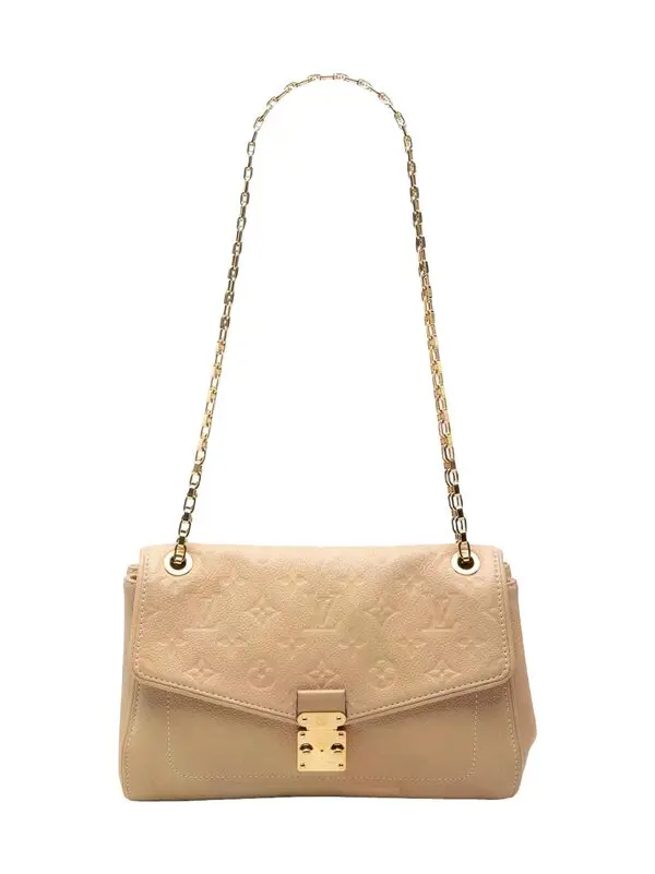 LOUIS VUITTON Monogram Empreinte Saint Germain Pm Shoulder Bag - Neutrals