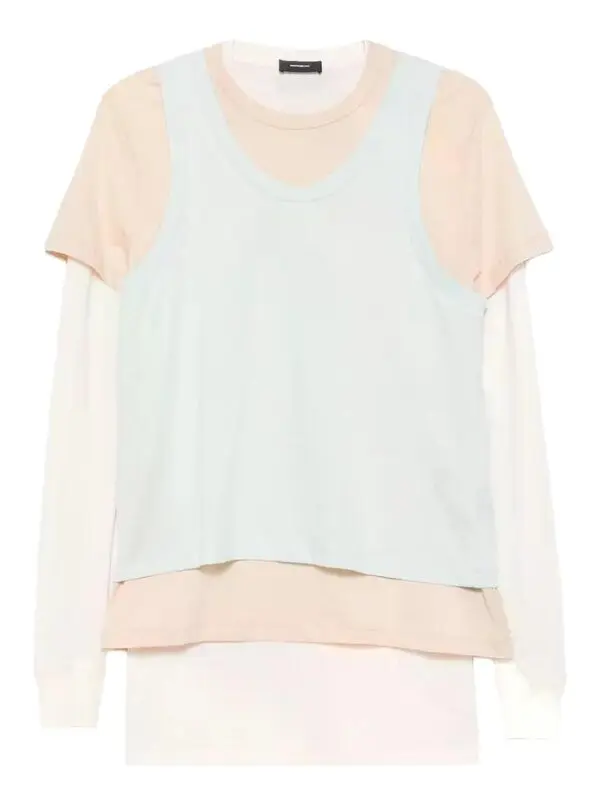 Wardrobe.NYC Layered T-shirt - Blue