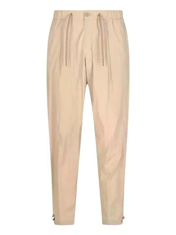 Herno Drawstring Waist Trousers - Neutrals