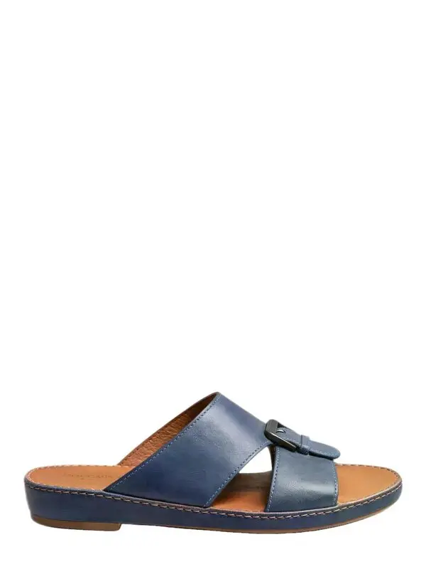 DOUCAL'S Leather Buckle-fastening Sandals - Blue
