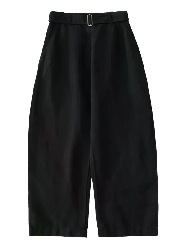 Studio Nicholson Chatto Belt-loop Trousers - Black
