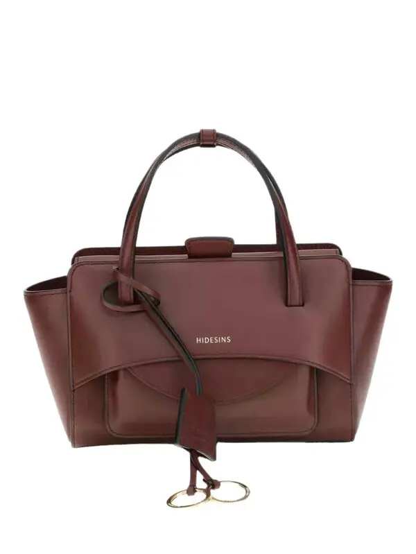 HIDESINS Small Flap Handbag With Logo Detail - Red