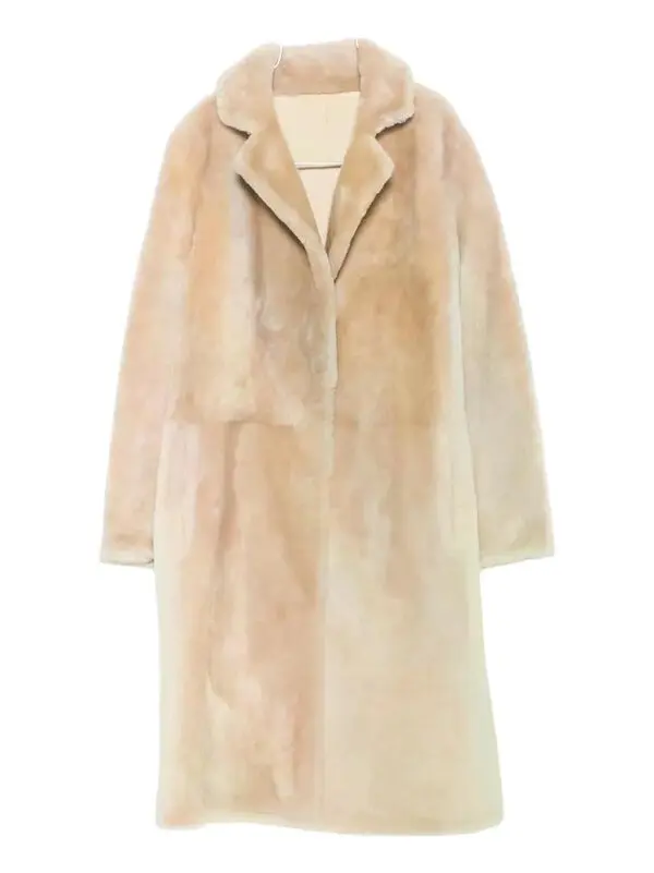 YVES SALOMON Shearling Coat - Neutrals