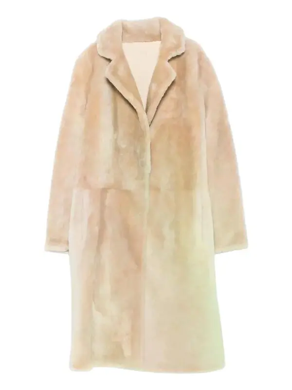 YVES SALOMON Shearling Coat - Neutrals