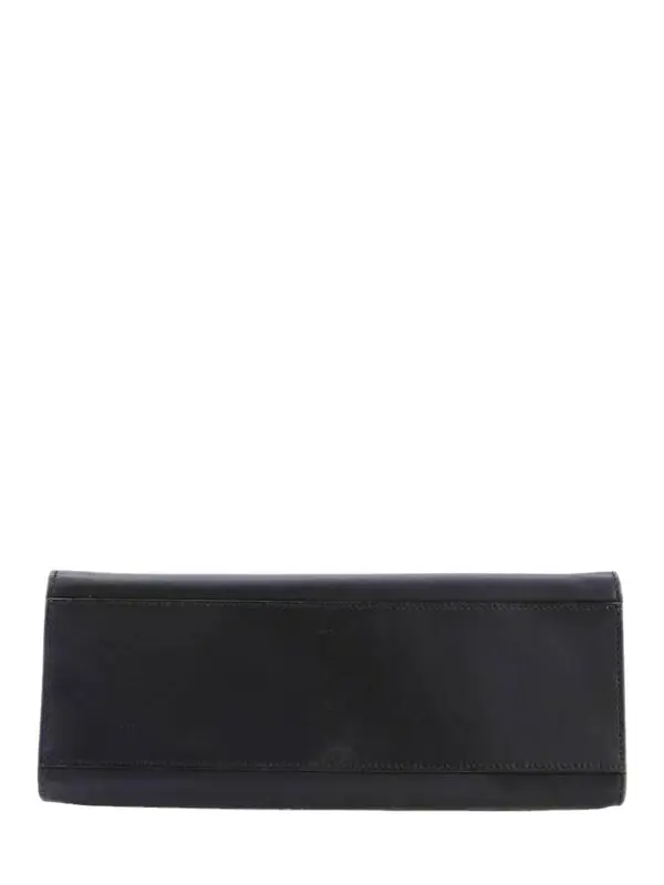 Gucci Bamboo Buckle Leather Satchel - Black