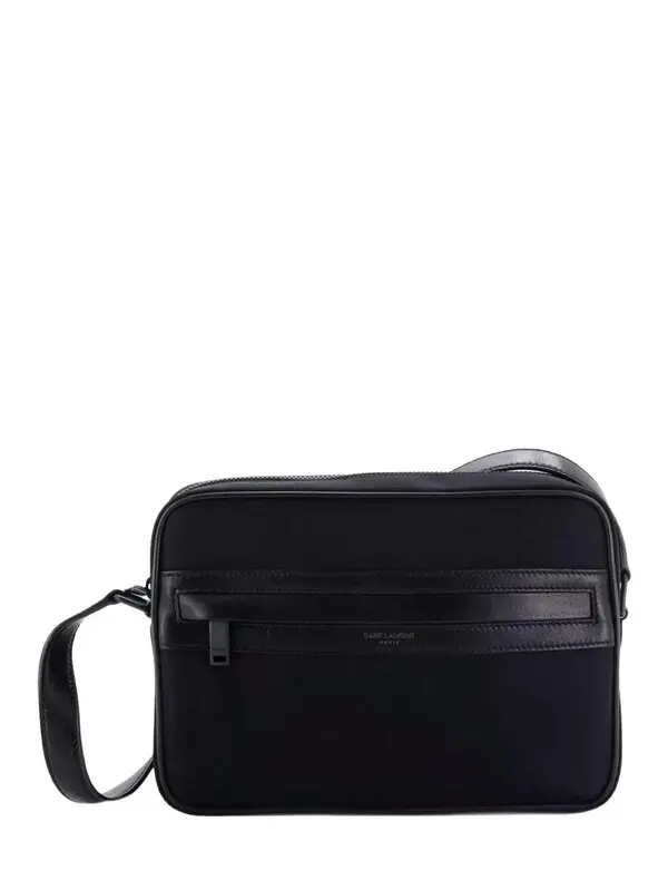 Saint Laurent Camera Bag Leather Small Crossbody Bag - Black
