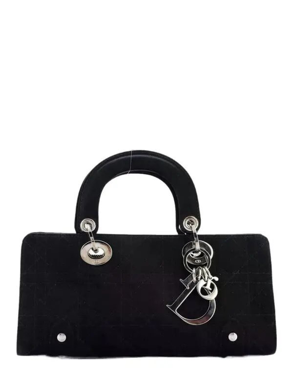 Dior Lady East West Tote Bag - Black