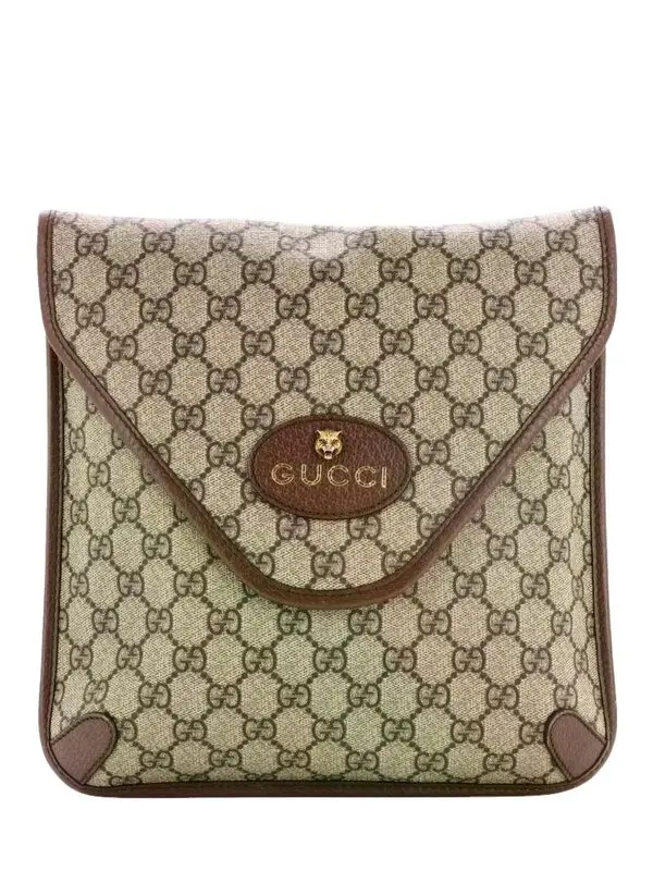 Gucci Ophidia Gg Coated Canvas Medium Messenger Bag - Brown